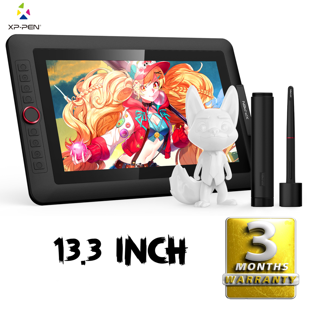 XPPen Artist13.3 Pro Drawing Tablet with Screen Full-Laminated Graphic ...