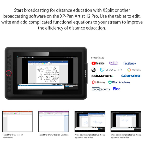 XPPen Artist 12 Pro 11.6" Drawing Tablet with Screen Pen Display – drawingtabs.pk